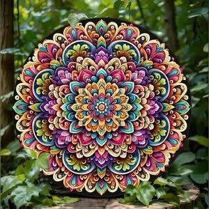Wall Decor | Mandala 2d Flat Metal Wall Art New | Poshmark